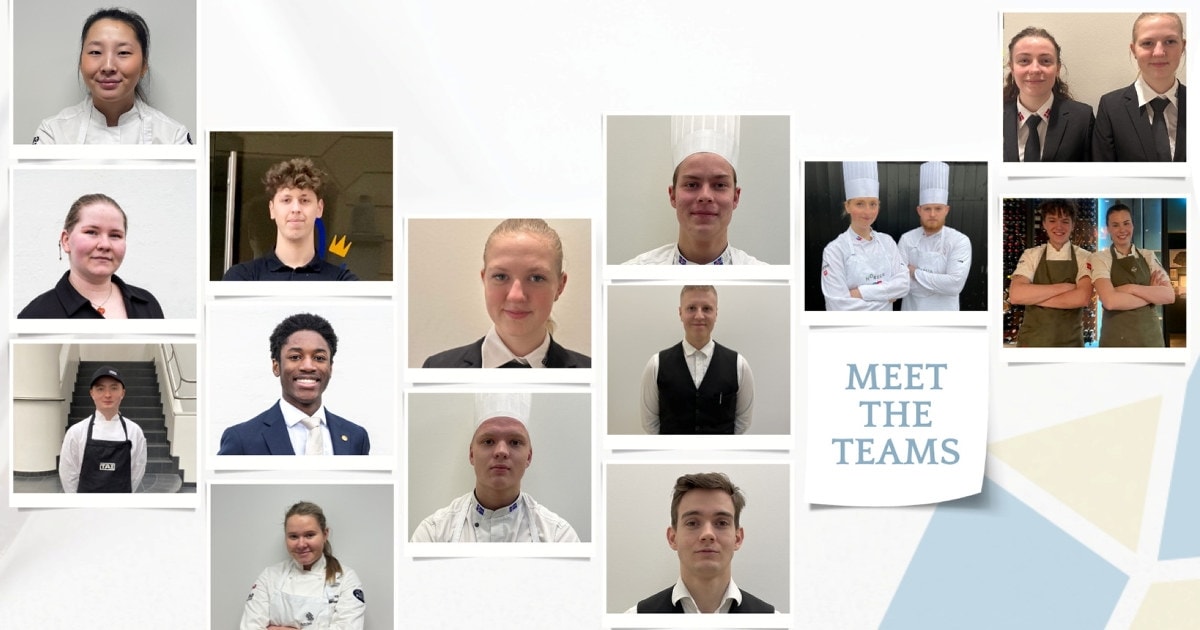 Nordic Championship for Cook and Waiter Apprentices 2023 Meet the teams